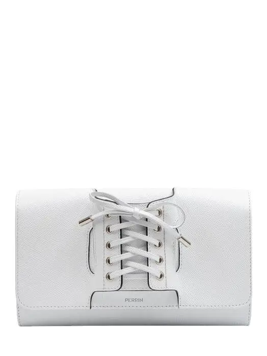 Perrin La Corsette Clutch - White