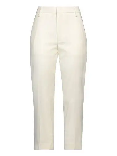DONDUP Flannel Tapered Leg Pants - White