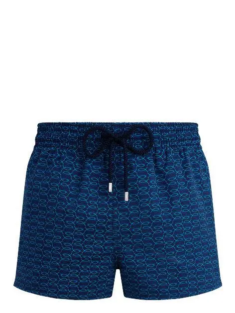 Vilebrequin Printed Swim Shorts - Blue