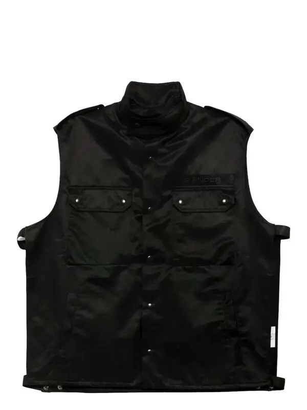 OLLY SHINDER Logo-print Jacket - Black
