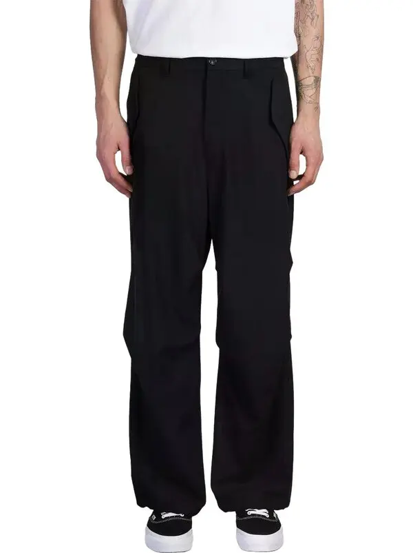 Attachment Wool Trousers - Black