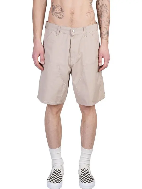 Carhartt Work In Progress Double Knee Shorts - Beige