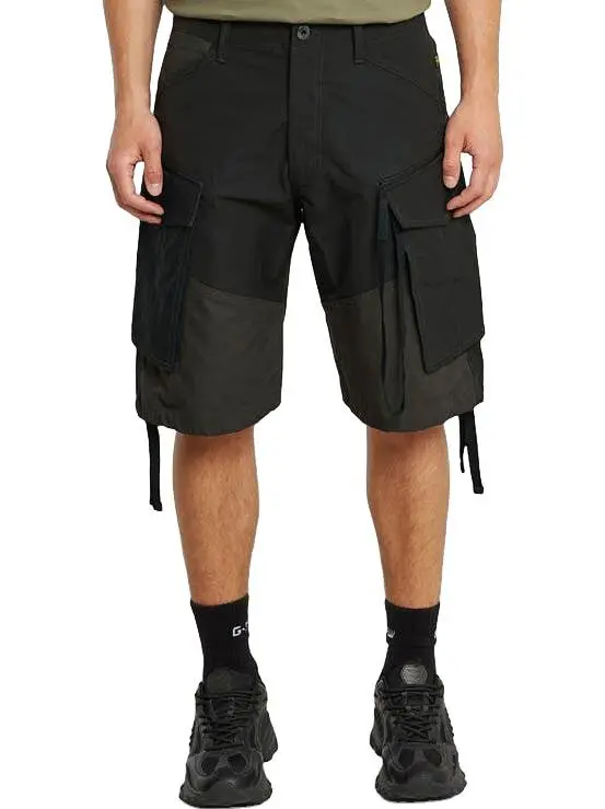 G-star Raw Rovic Loose Fit Cargo Shorts - Dark Black