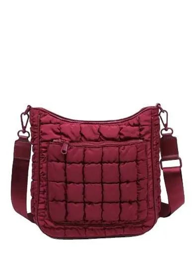 SOL AND SELENE Aura Crossbody Bag - Burgundy