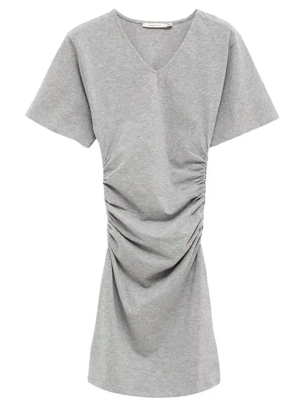 Paloma Wool Ruched Mini Dress - Grey