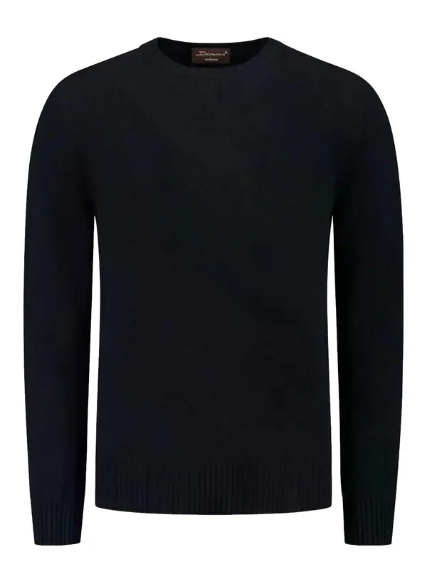 DORIANI CASHMERE Knitted Cashmere Sweater - Blue