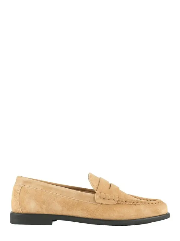 SUMMERY COPENHAGEN Cph419 Leather Loafers - Beige