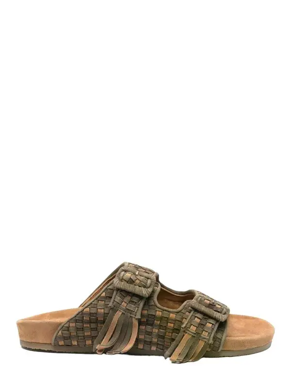 BAZISZT Tress Sandals - Green
