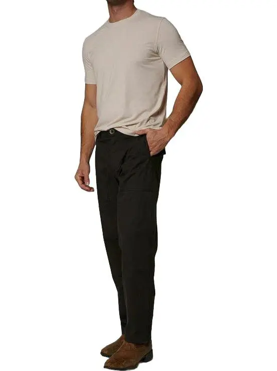 LEISURE LAB Cotton Ripstop Pants - Moonshine