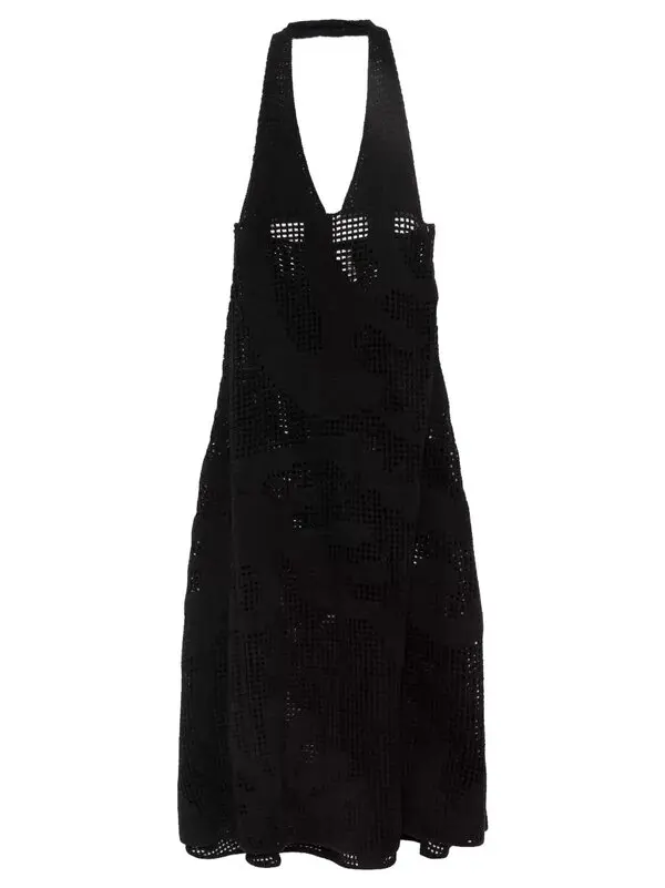 Nanushka Fotini Midi Dress - Black