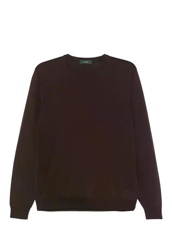 ZANONE Fine-knit Top - Brown