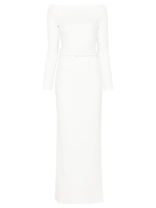 Solace London Sabina Maxi Dress - White