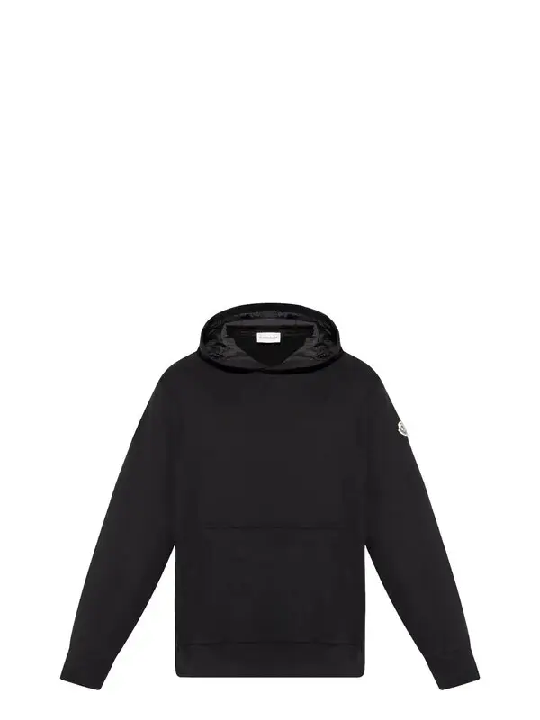 Moncler Cotton Hoodie - Black