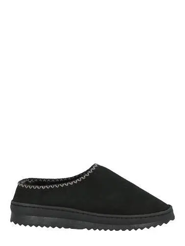 EMU AUSTRALIA Mules & Clogs In Suede With Shearling Lining - Black