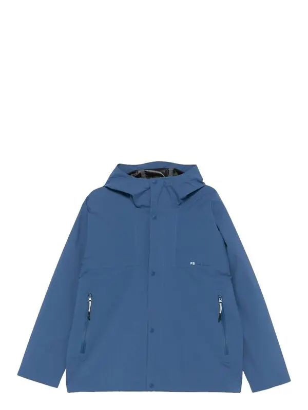 Paul Smith Hooded Blouson Jacket - Blue