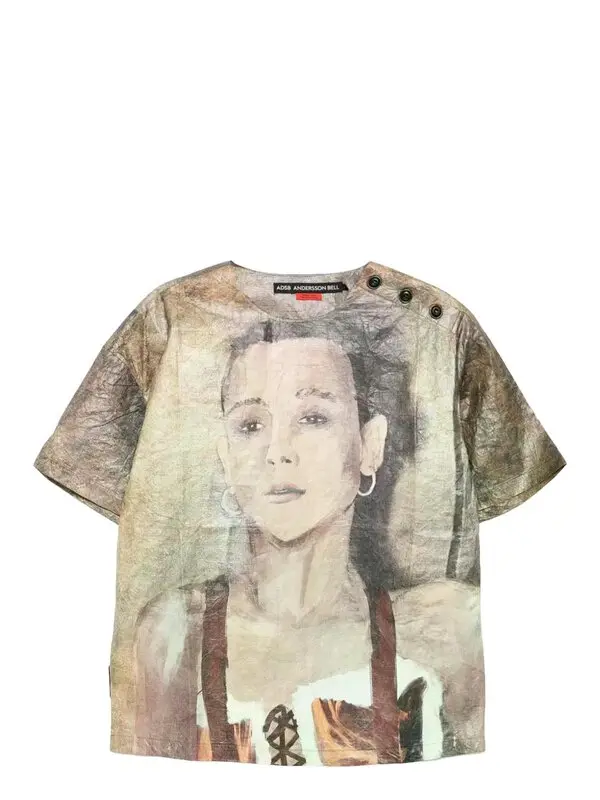 Andersson Bell Remy Printed T-shirt - Neutrals