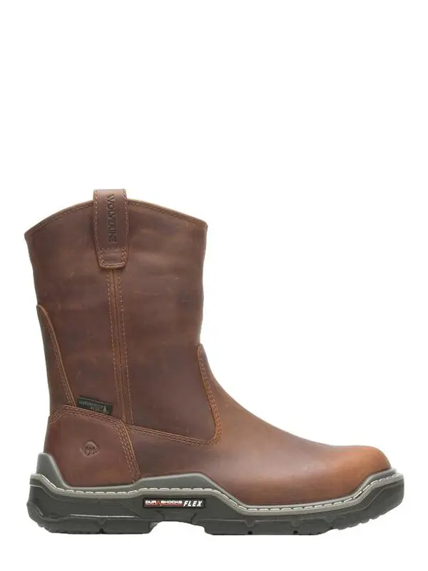 Wolverine Raider Durashocks Waterproof Composite Toe Boots - Peanut