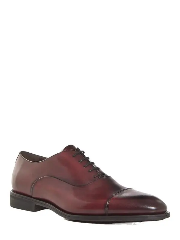 To Boot New York Ozzy Cap Toe Oxfords - Bordo
