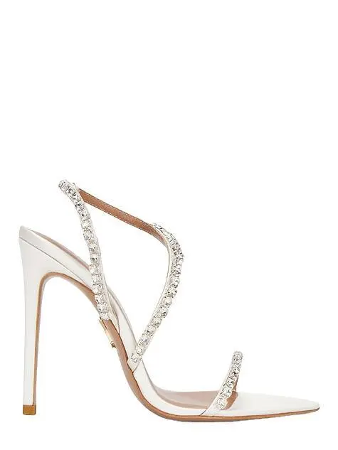 Retrofete Erminia Heel - White & Crystal