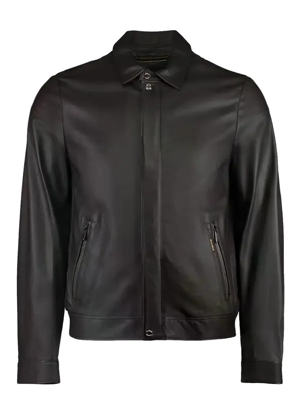 MOORER Landini Jacket - Brown