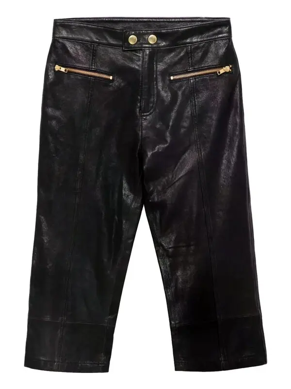 Cynthia Rowley Downtown Cropped Trousers - Black