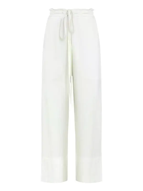 GLORIA COELHO Isabella Fiorentino Trousers - White