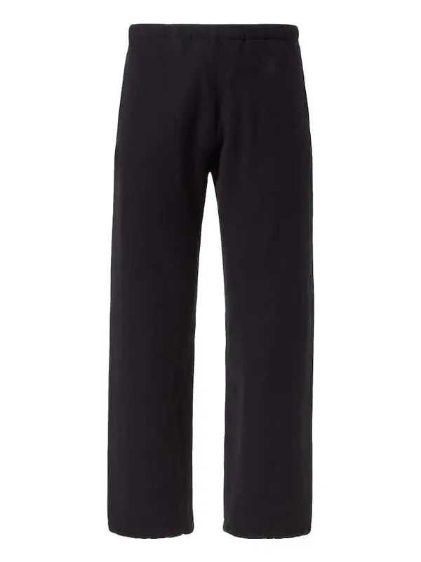 Auralee Cotton Jersey Sweatpants - Black