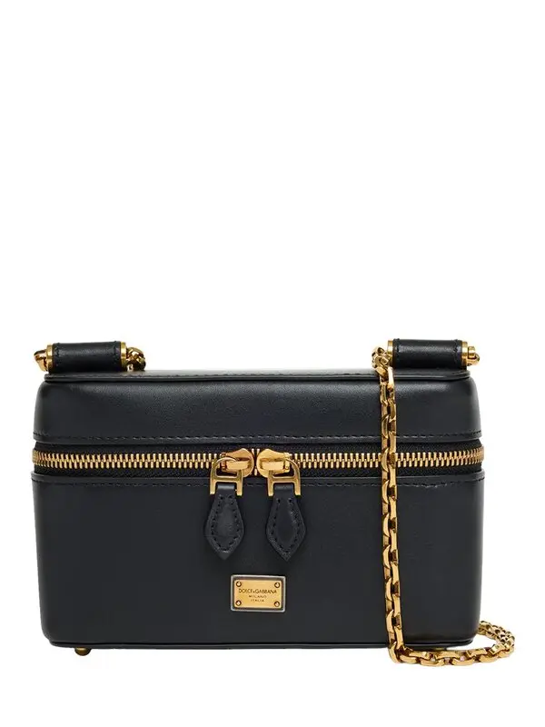 Dolce & Gabbana Sicily Vanity Crossbody Bag - Nero