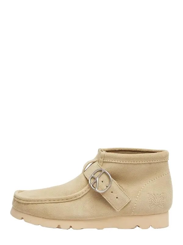 Clarks X Needles Wallabee Strap Boot - Maple Suede