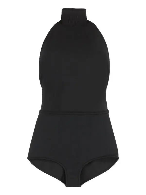 Max Mara Apogeo Knit Bodysuit - Black
