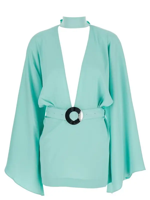 TALLER MARMO Florida Mini Dress - Blue