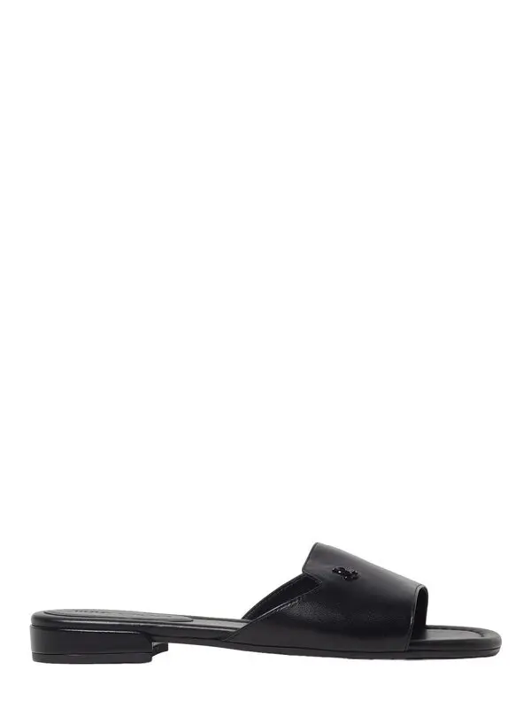 JIMMY CHOO Flat Sandal - Black
