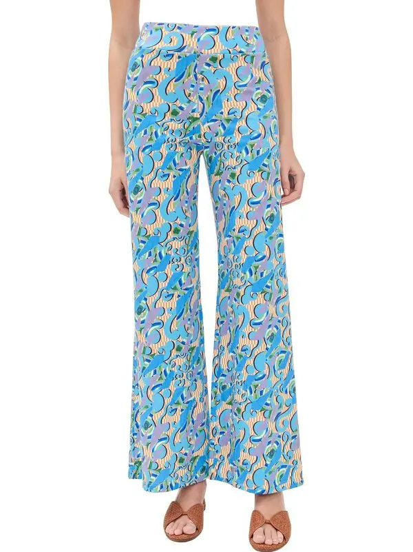 DE LORETA Printed Sur Pants - Espiritu