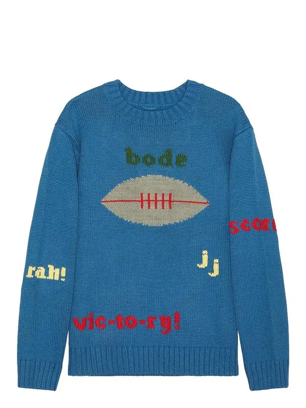 BODE Spirit Graphic Sweater - Blue