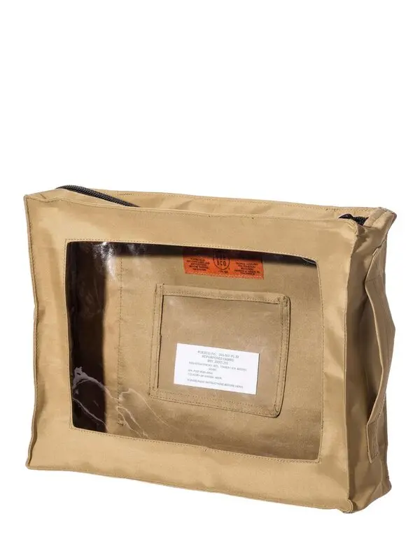 PUEBCO Rubberized Fabric Flight Pouch - Sand