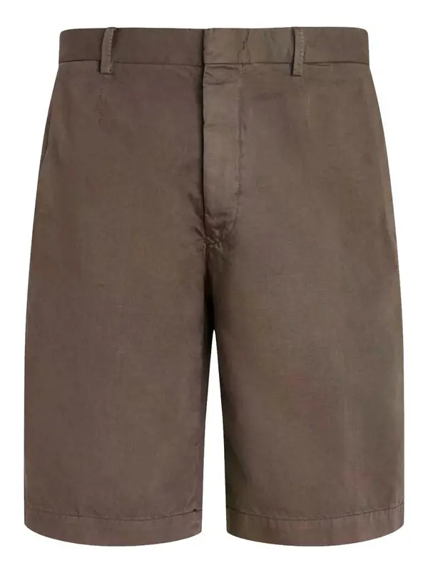 Zegna Chino Shorts - Brown