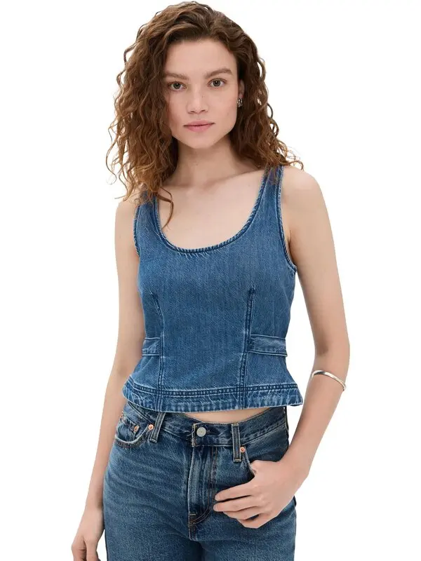 Rag & Bone Ultra Featherweight Estelle Top - Beekman