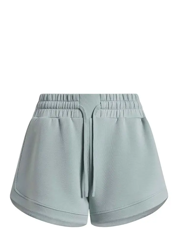 Varley Ollie High-rise Relaxed Shorts - Ether Blue