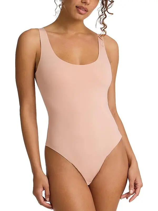 Commando Neoprene Tank Bodysuit - Desert Rose