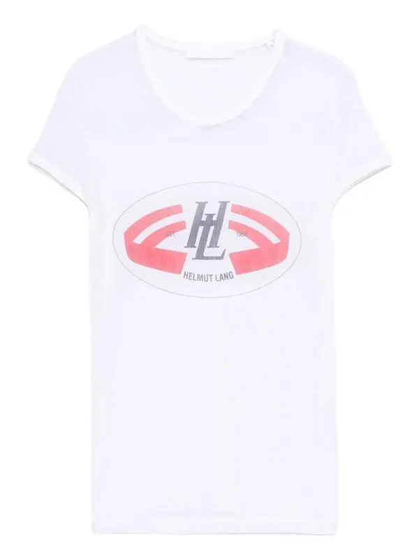 Helmut Lang Logo Slim T-shirt - White