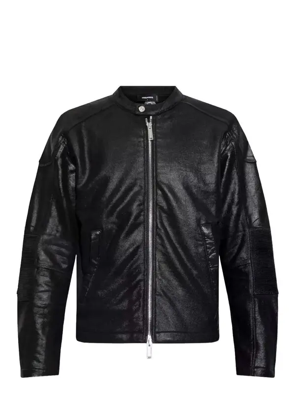 Dsquared2 Zip-up Bomber Jacket - Black