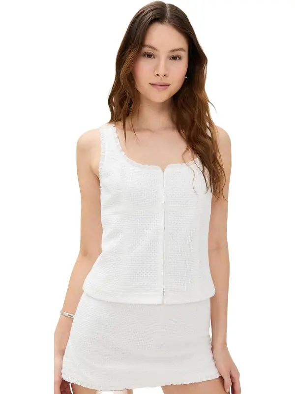 Amanda Uprichard Antonia Top - White