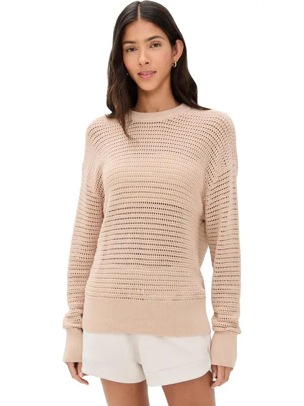 Varley Kershaw Crewneck Sweater - Moonlight