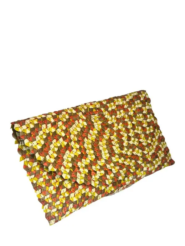 JELAVU Breezy Clutch Bag - Orange Multi