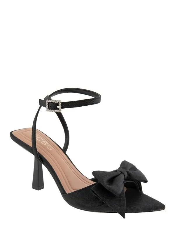 Bcbgmaxazria Ilana Ankle Strap Sandal - Black