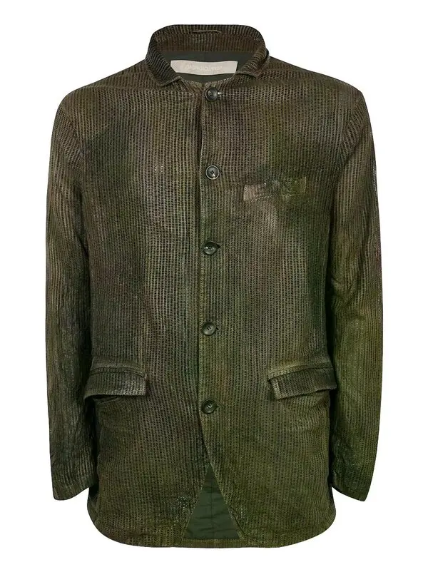 GIORGIO BRATO Single-breasted Blazer - Green