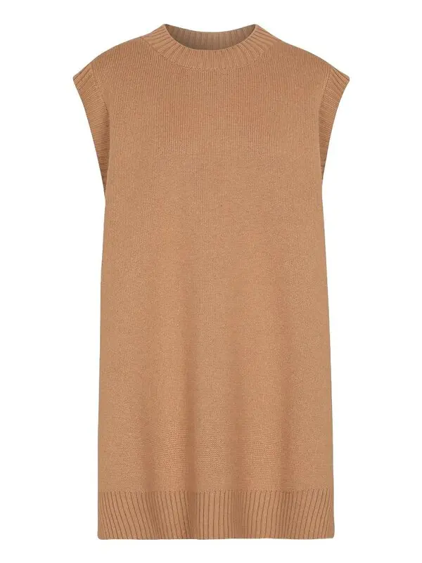 Prada Cashmere Sweater Vest - Beige
