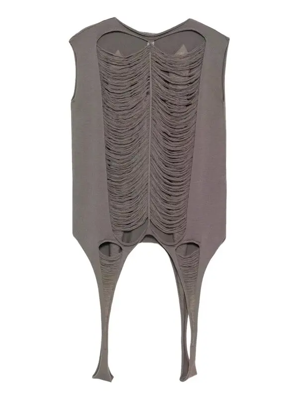 Rick Owens Sleeveless Top - Grey
