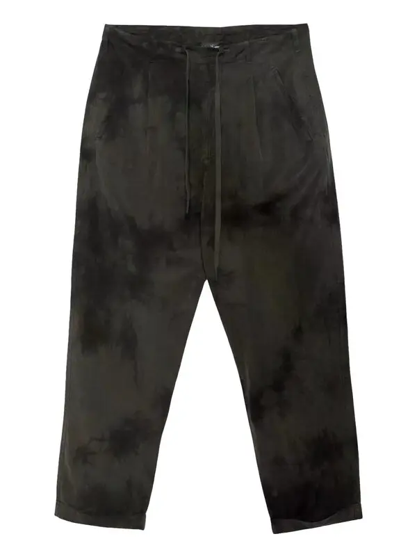 Andrea Ya'aqov Drawstring Trousers - Green