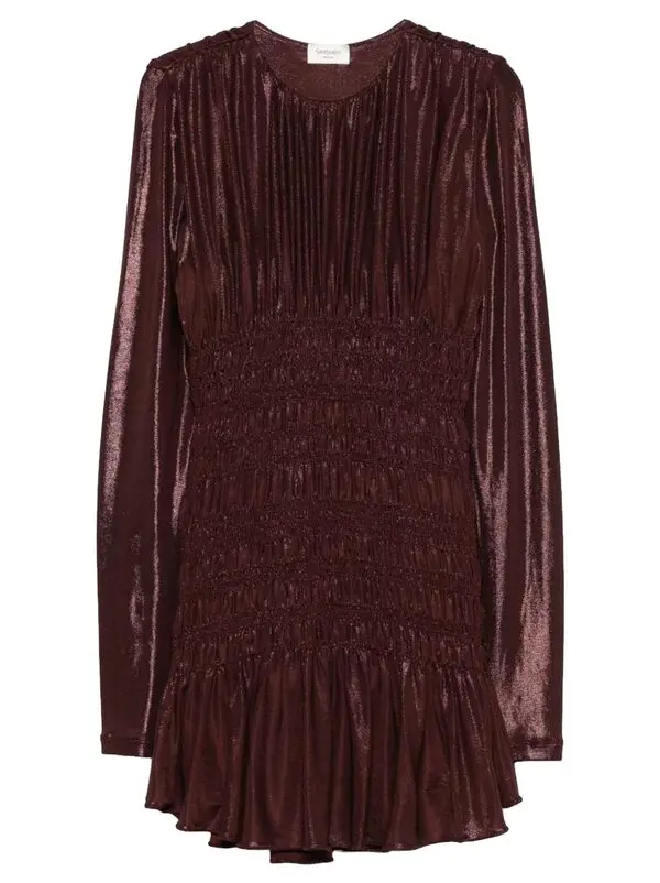 Saint Laurent Dress - Bordeaux Brillant